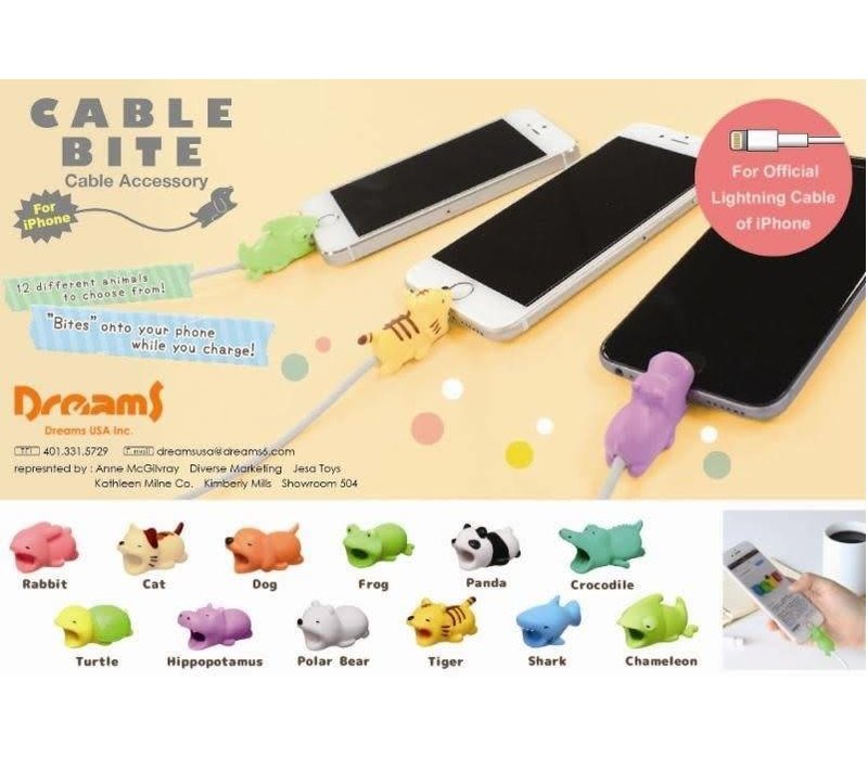 Promo Ant Antel Hiu Tutul Cable Bite Lightning Cable Protector for iPhone Diskon 66% di Seller ...