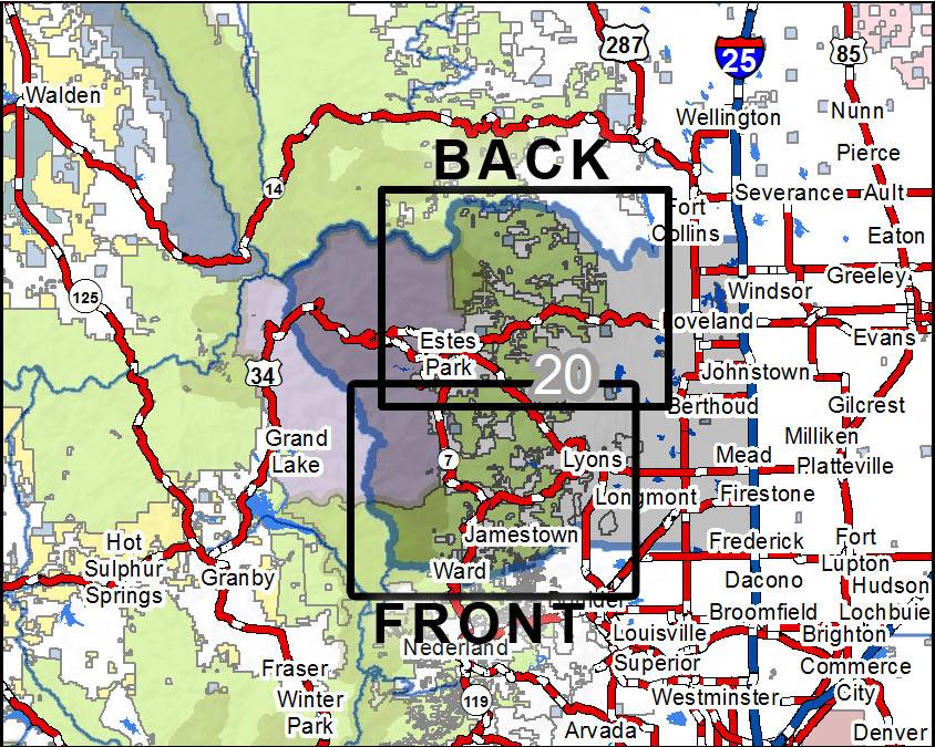 Colorado Hunting Zone Map