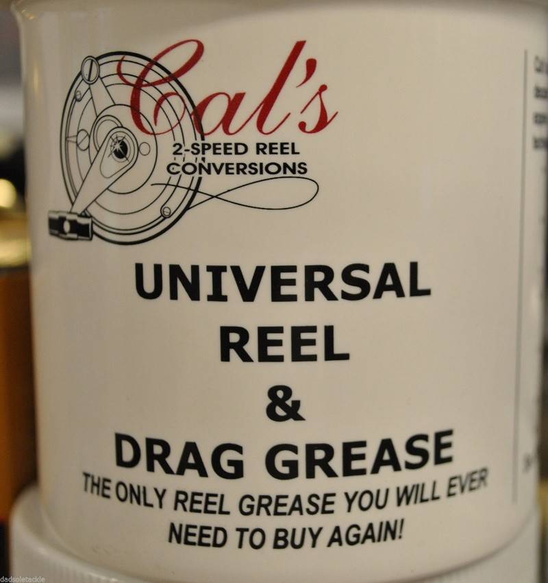 2 ounces of Cal's Tan Universal Reel & Star Drag Grease. Comes in a ...