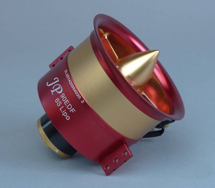 High Thrust 90mm EDF with 6S Motor - Counter Rotating JP Hobby - Falcon ...