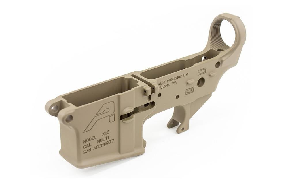 Aero Precision AR15 Stripped Lower Receiver - FDE Cerakote - Tacticool ...