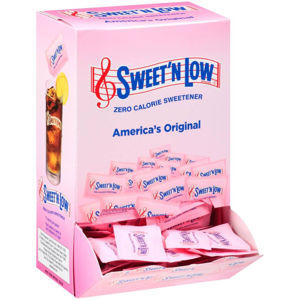 Sugar Substitute Packets Sweet'N Low Zero Calorie Sweetener - 1000 ...