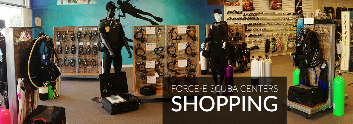 SHOP - Force-E Scuba Centers