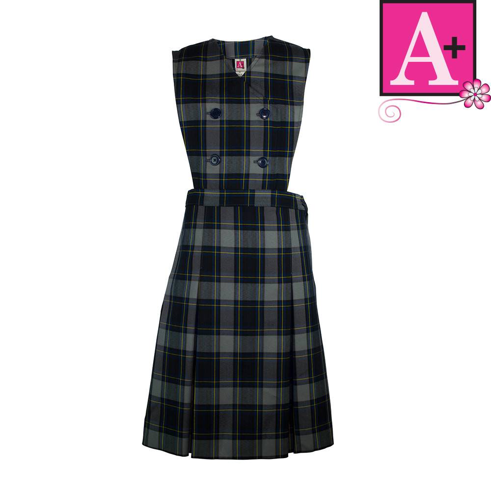 School Apparel A+ Daulton Plaid Jumper #1284PP - Merry Mart Uniforms