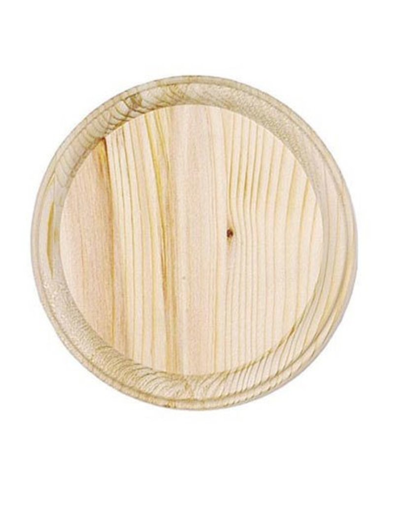Wood Plaque - Round - 5 inch diameter - The Compleat Sculptor - The ...