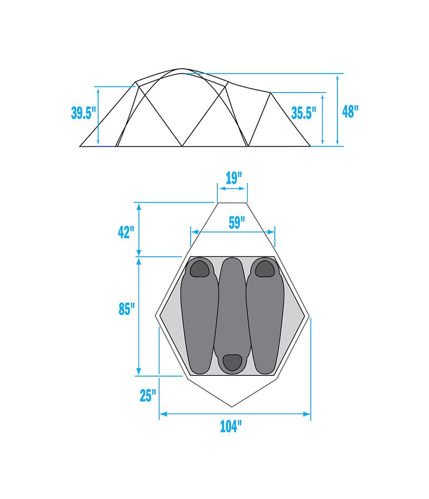 The North Face VE 25 Tent - Alaska Mountaineering & Hiking The North Face VE 25 Tent - Alaska Mountaineering & Hiking