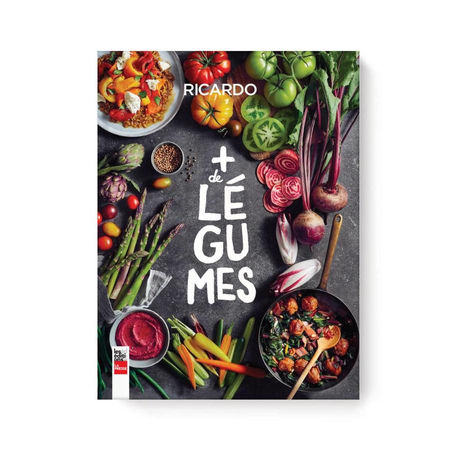 Livre Plus de légumes - Boutique RICARDO
